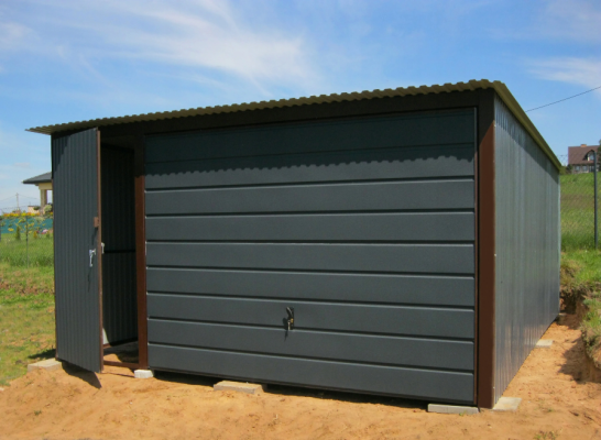 Plåtgarage 4x5 m - NordensGård - Allt för trädgården