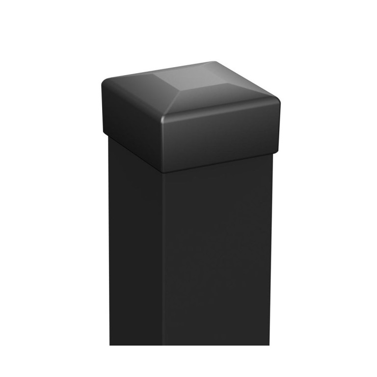 Staketstolpe 5x5x200 cm svart - NordensGård - Allt för trädgården